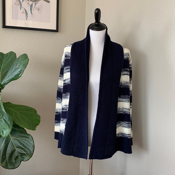 jason maxwell | Sweaters | Jason Maxwell Blue And White Striped ...